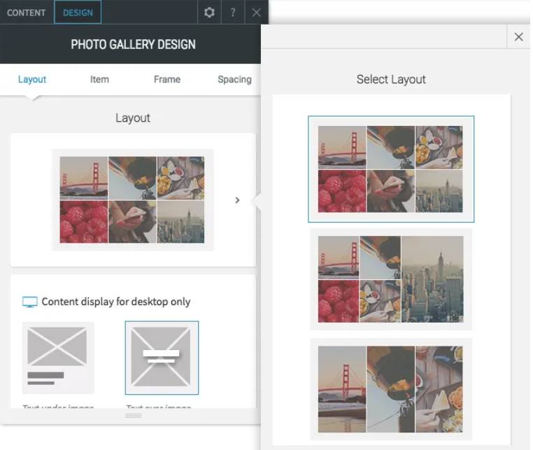 Adding a Photo Gallery